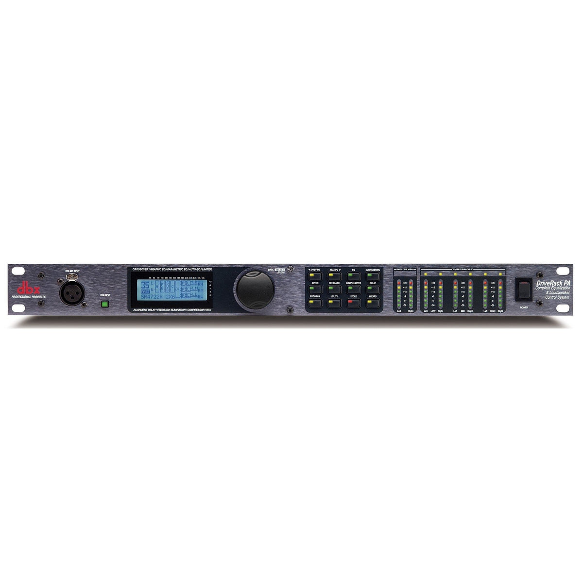 DBX DriveRack PA Complete Equalization and Loudspeaker Control System – AVLGEAR