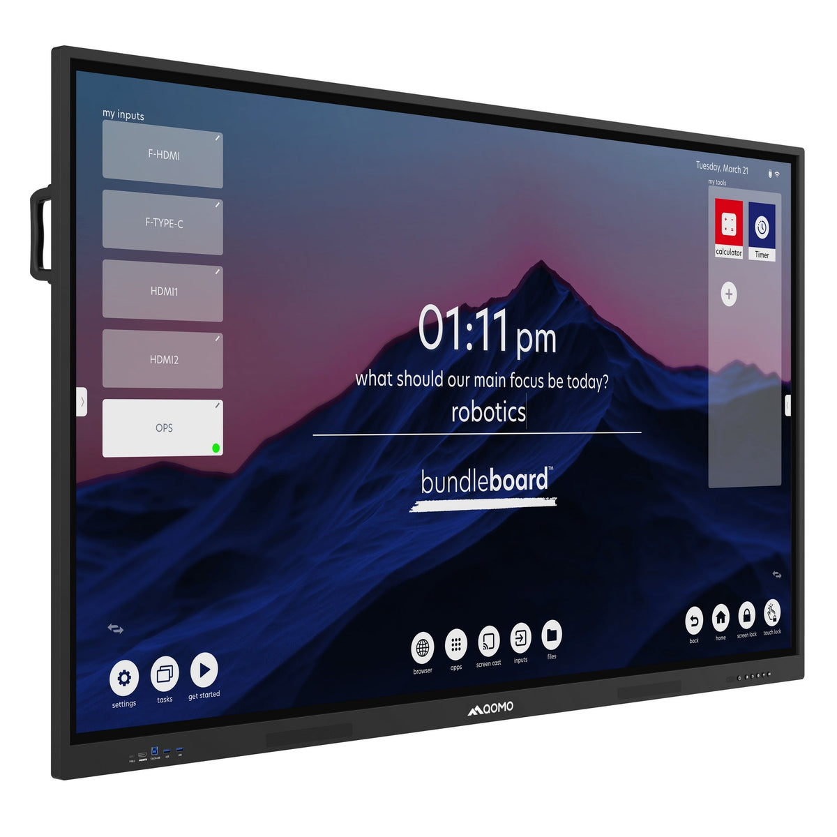 QOMO BundleBoard I Google EDLA Certified Interactive 4K Display – AVLGEAR
