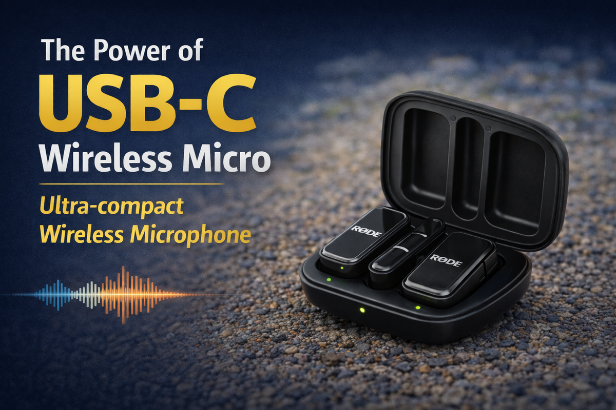 Best USB-C Wireless Microphone for Mobile Creators | RODE Ultra-Compac ...
