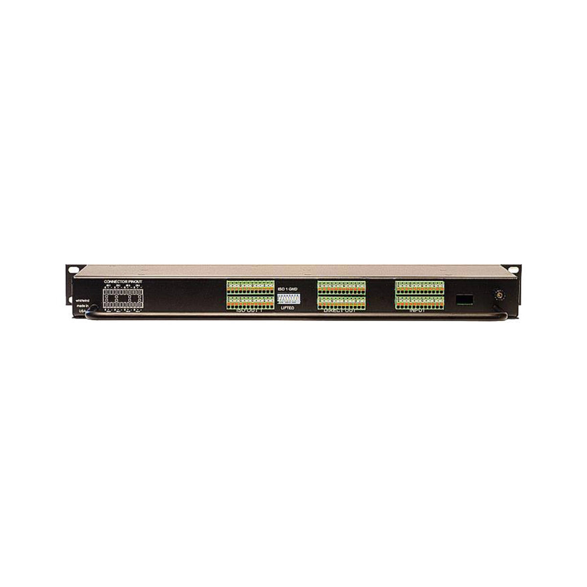 Whirlwind SPC83 Rackmount Splitter, 1-Direct and 2-Isolated Outputs ...