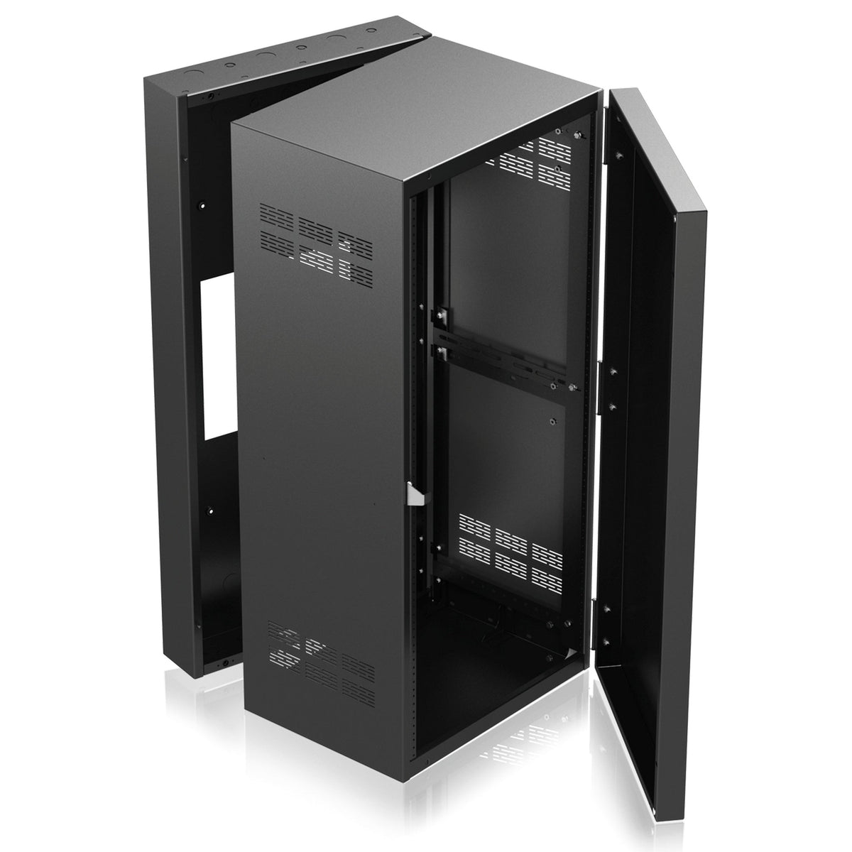 AtlasIED 324‑15 19-Inch Wall‑Mount Rack Cabinet, 24RU – AVLGEAR