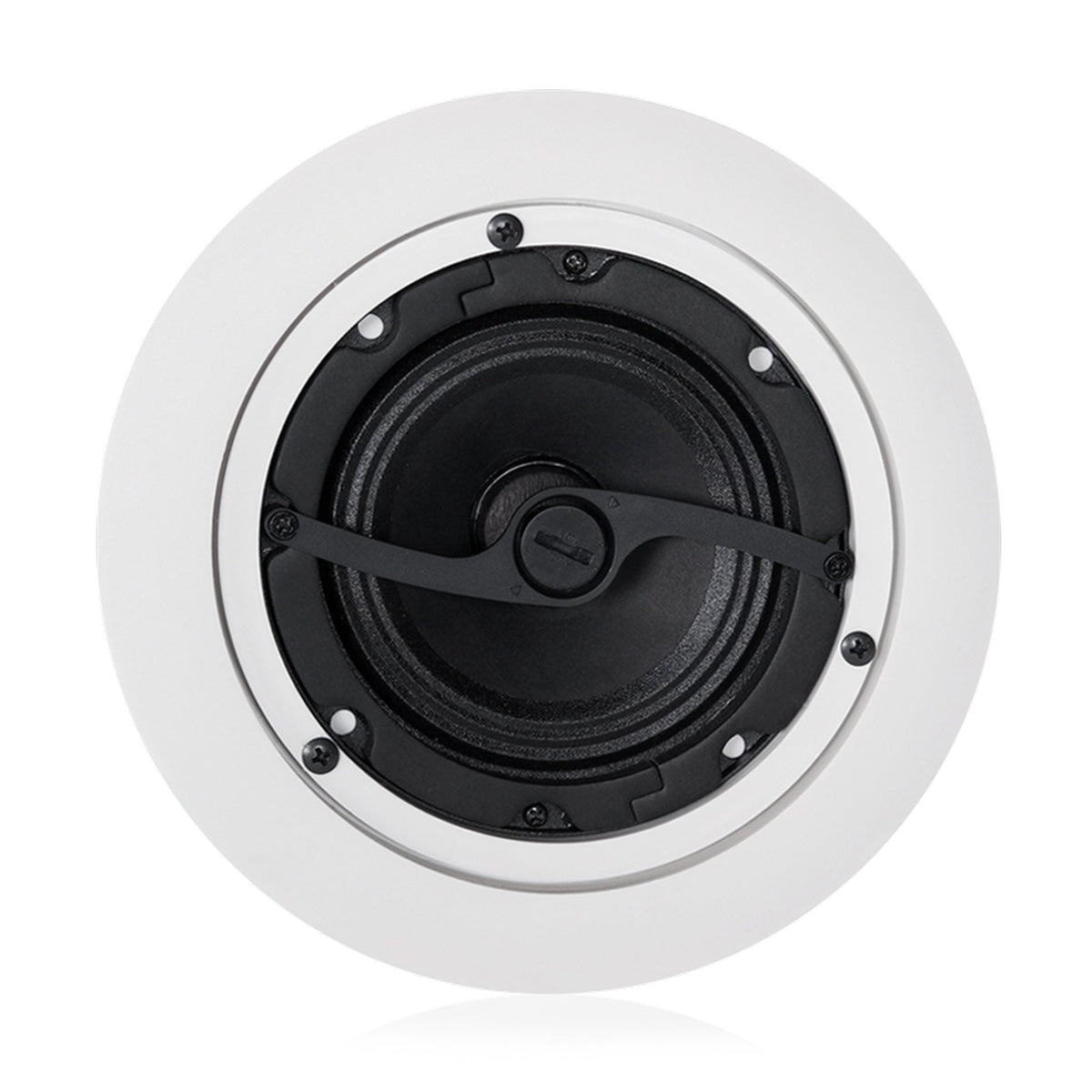 AtlasIED DLS4 4-Inch In-Ceiling Full Range Speaker with 8W 70V/100V Tr ...