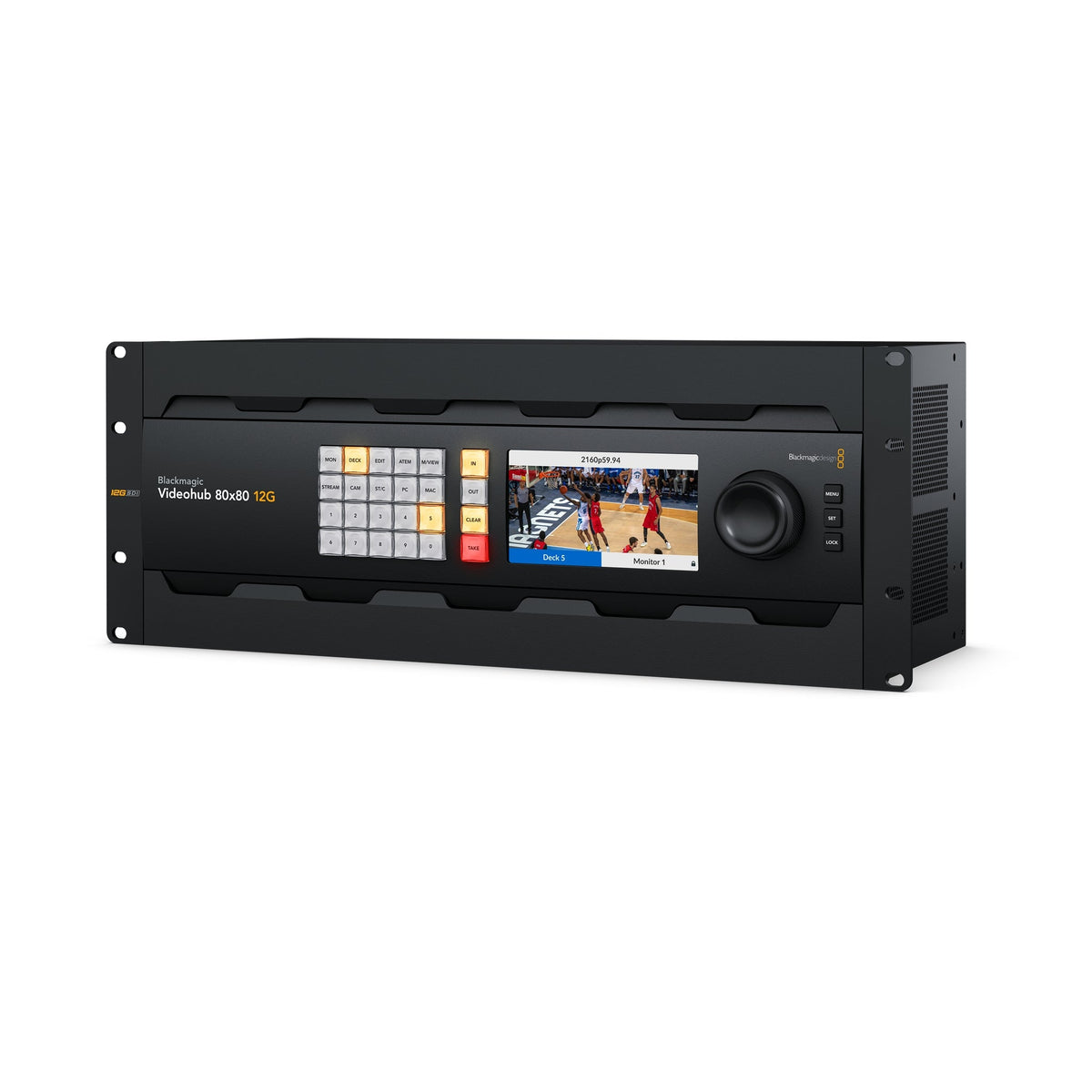 Blackmagic Design Videohub 80 x 80 12G Zero Latency Video Router – AVLGEAR