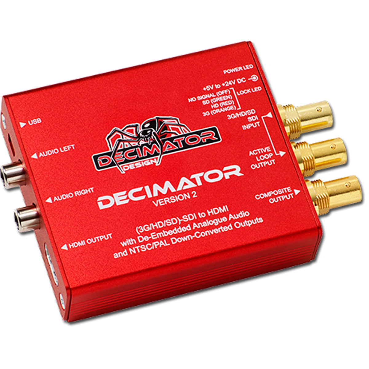 Decimator Design DECIMATOR 2 3G/HD/SD-SDI to HDMI Converter – AVLGEAR