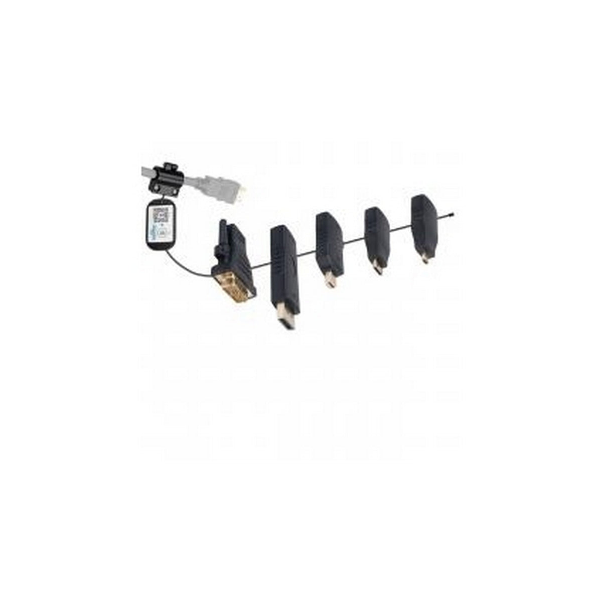DigitaLinx DL-AR493 Universal HDMI Adapter Ring 2.0 with 3 Cable Adapt ...