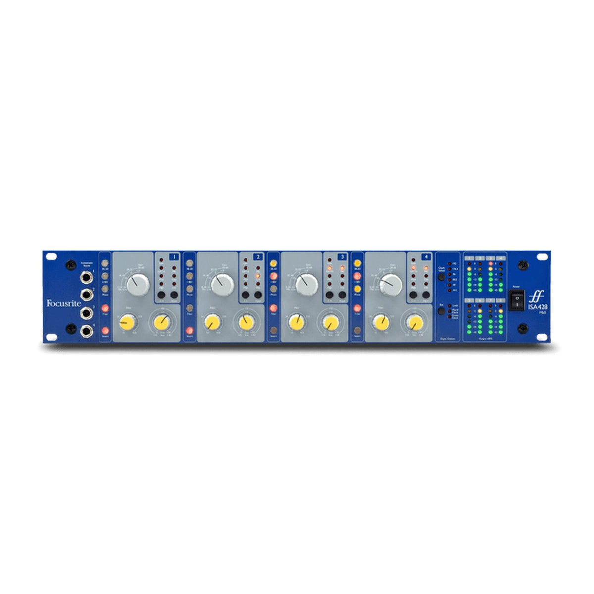 Focusrite ISA 428 MkII 4-Channel Rack-Mount Transformer-Based Micropho ...