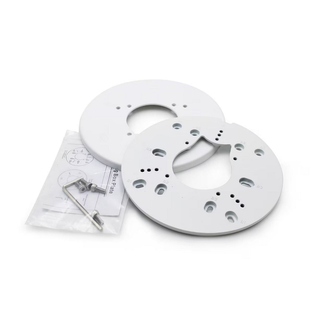 IC Realtime Electrical Gang Box Adapter for 4-Inch Single and Double G ...