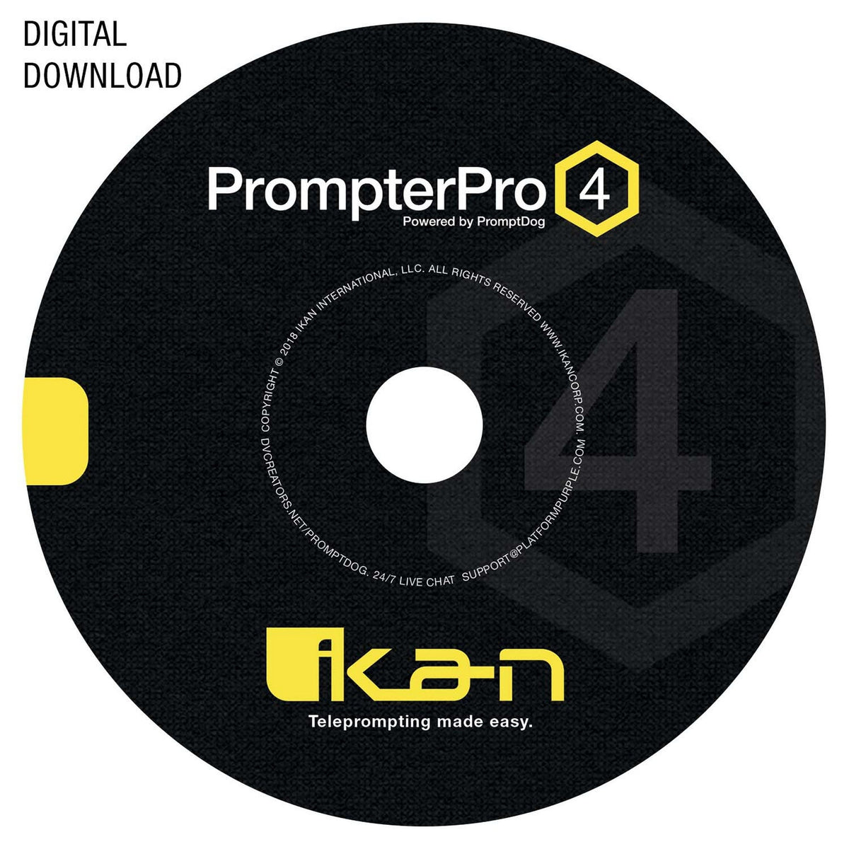 Ikan PrompterPro 4 Teleprompting Software for PC and Mac Digital Downl ...