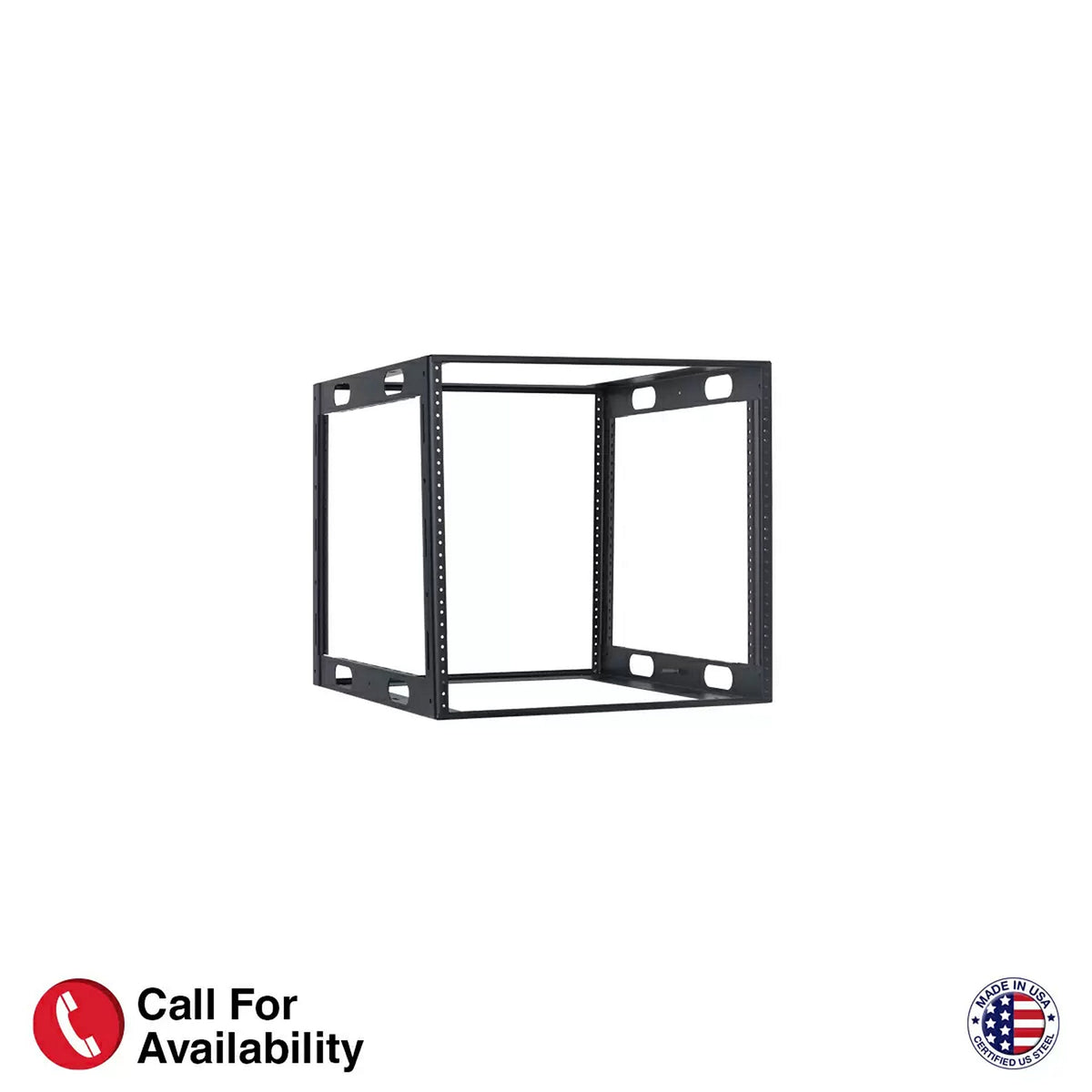 Lowell 10U x 23D Credenza Rack Secure Storage Solution – AVLGEAR