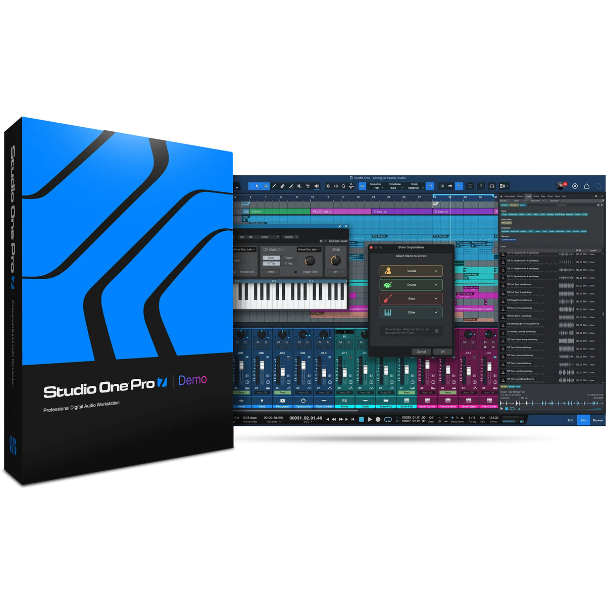 PreSonus Studio One 7 Professional Music Production Software, Download ...