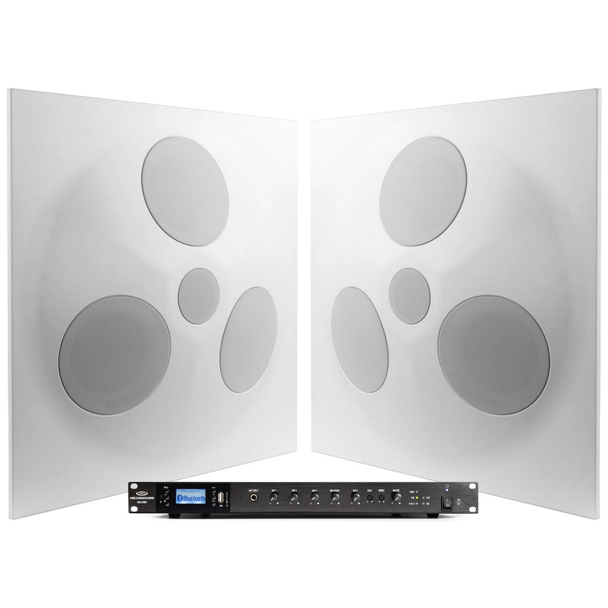 Pure Resonance Audio Seminar Sound System with (2) SD5 Ceiling Tile Sp ...