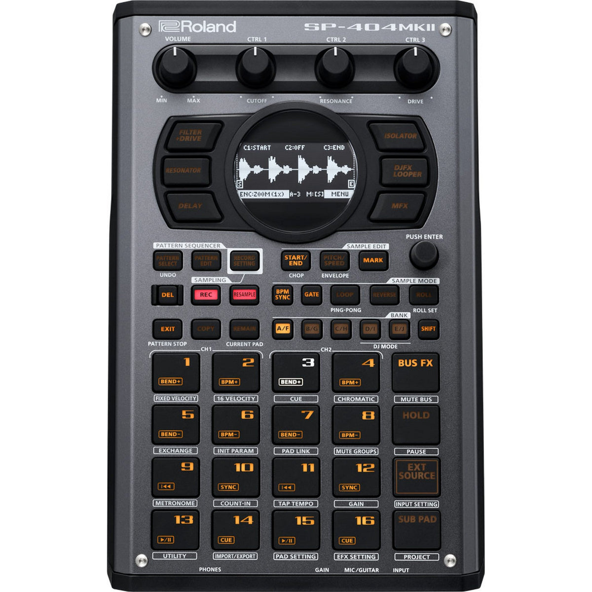 Roland SP-404MKII Creative Sampler and Effector for Beatmaking & Live ...