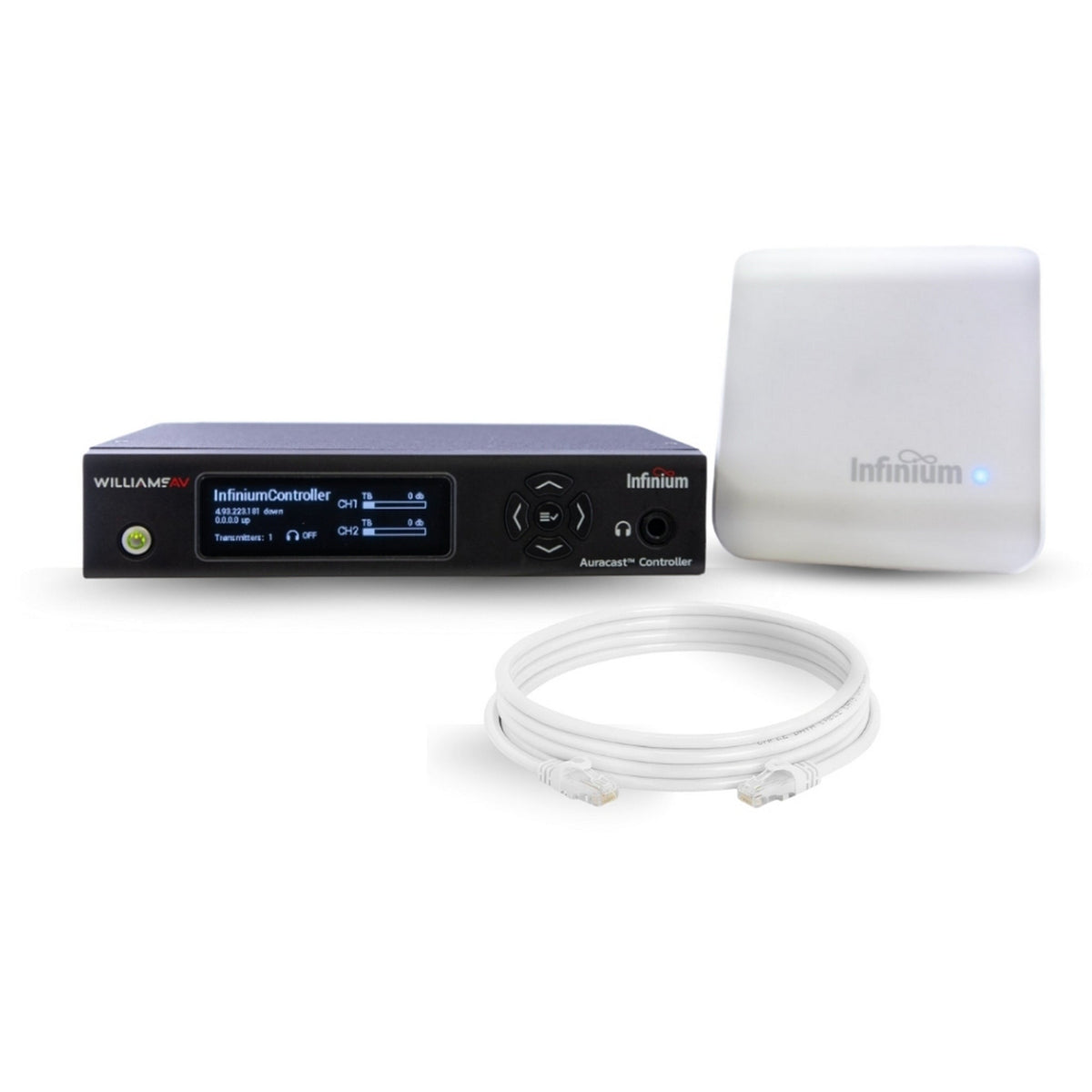 Williams AV BA CT1-00 Infinium Auracast Controller and Transmitter Sys ...