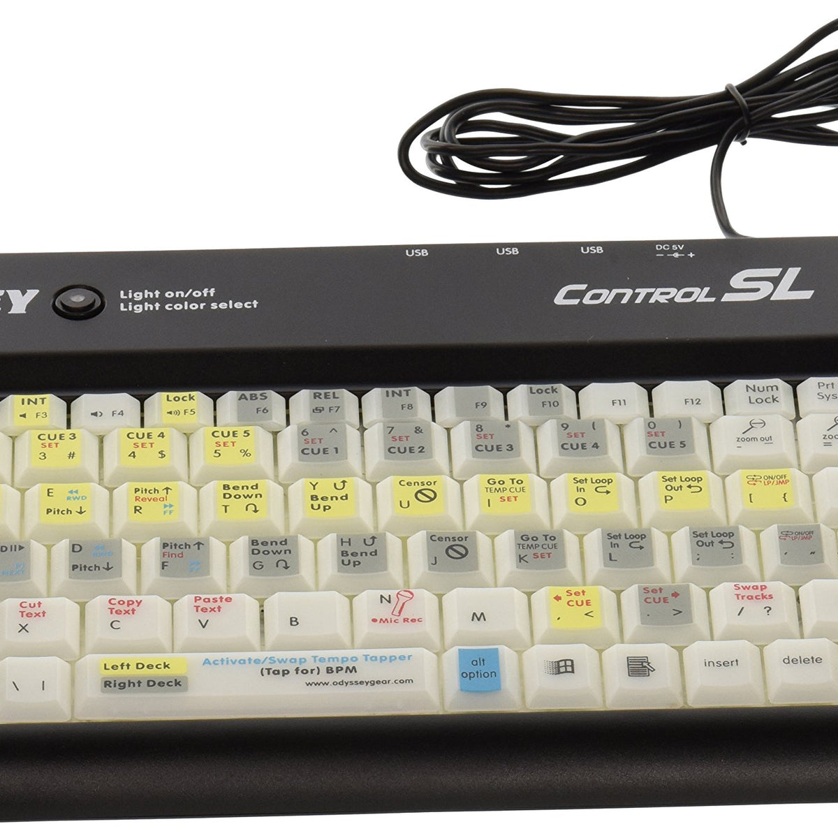 Odyssey Control SL Serato Traktor Scratch Compact Color Changing LED B ...