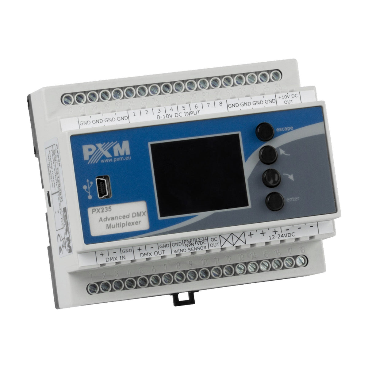 PXM PX235 1/1 Advanced DMX Multiplexer – AVLGEAR