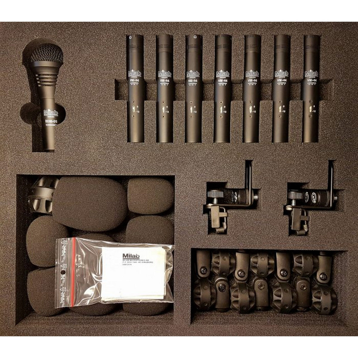 Milab Microphone Drum Pack – AVLGEAR