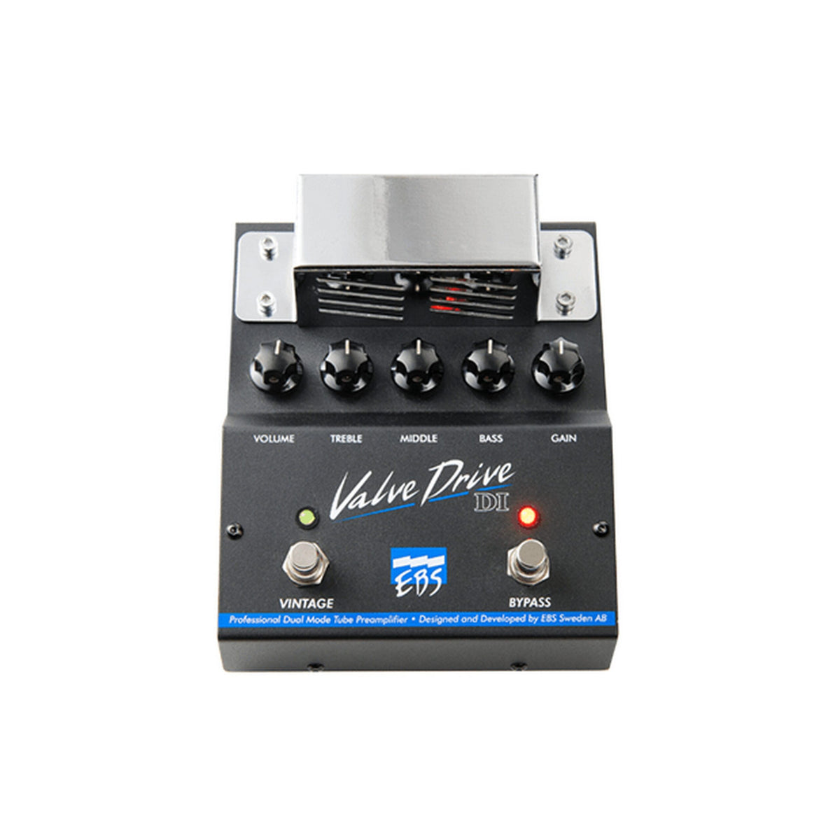 EBS ValveDrive DI Tube Preamp/Overdrive Effects Pedal – AVLGEAR