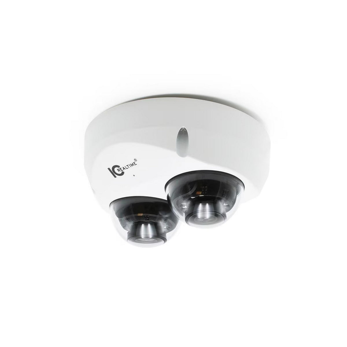 IC Realtime IPEL-DL80F-IRW1 4MP IP Dual-Lens Wedge Dome Camera – AVLGEAR