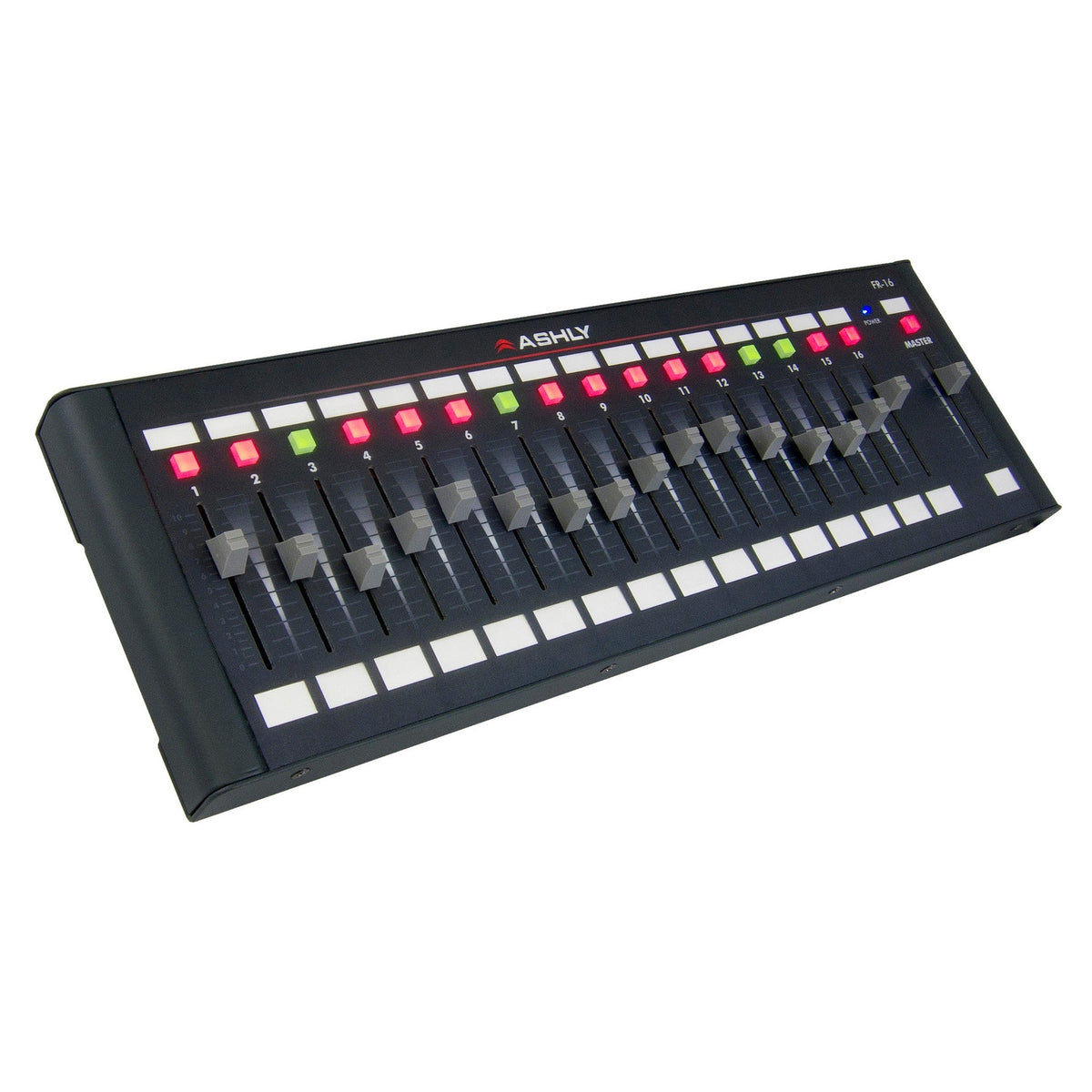 Ashly FR16 16-Channel Network Programmable Fader Remote – AVLGEAR