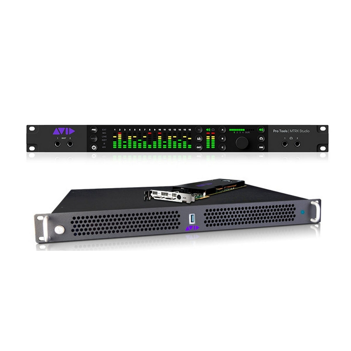 Avid Pro Tools HDX Thunderbolt 3 MTRX Studio Rackmount System – AVLGEAR