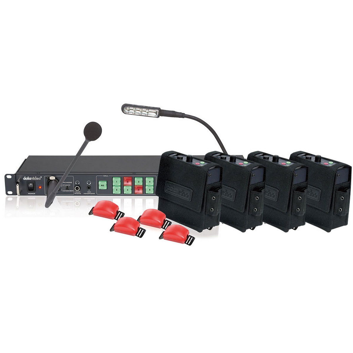 Datavideo ITC-100 Rackmount 8-Channel Intercom System – AVLGEAR