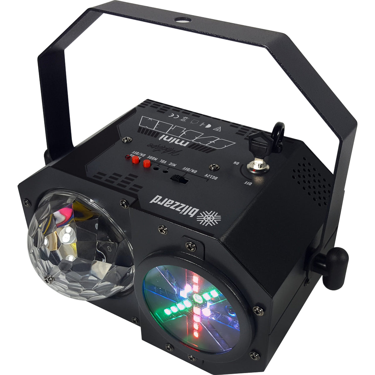 Blizzard Lighting Minisystem RGBW LED and Laser Effect – AVLGEAR