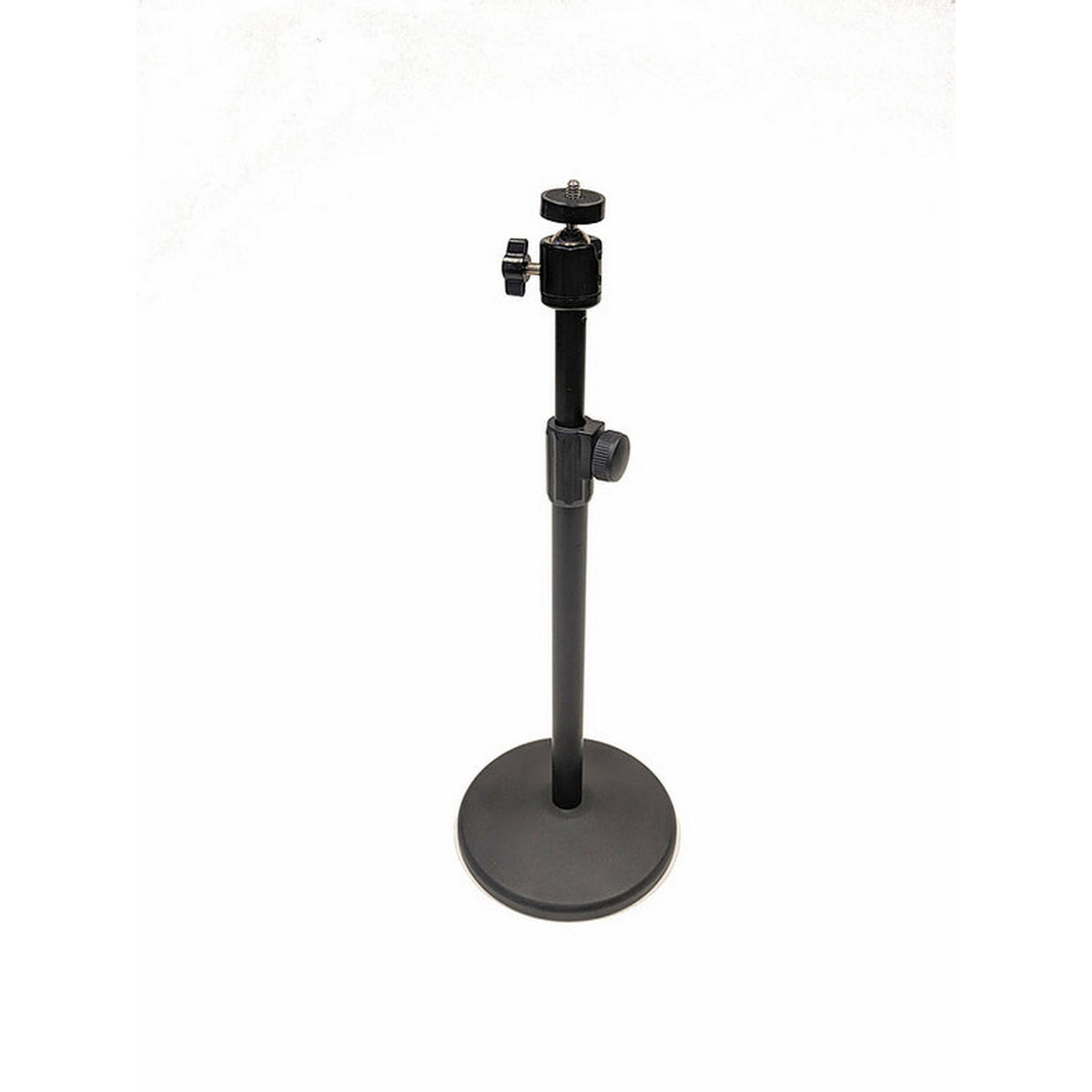 Bescor Table Top Light Stand with 3 Pound Weighted Circular Base and 1 ...