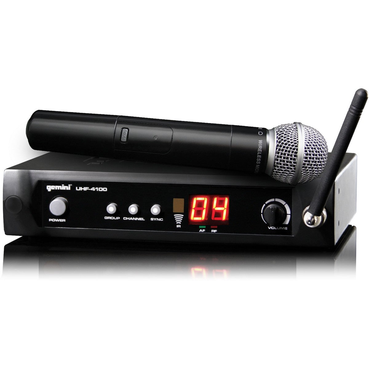 Gemini UHF-4100M 100 Channel UHF Wireless Handheld System – AVLGEAR