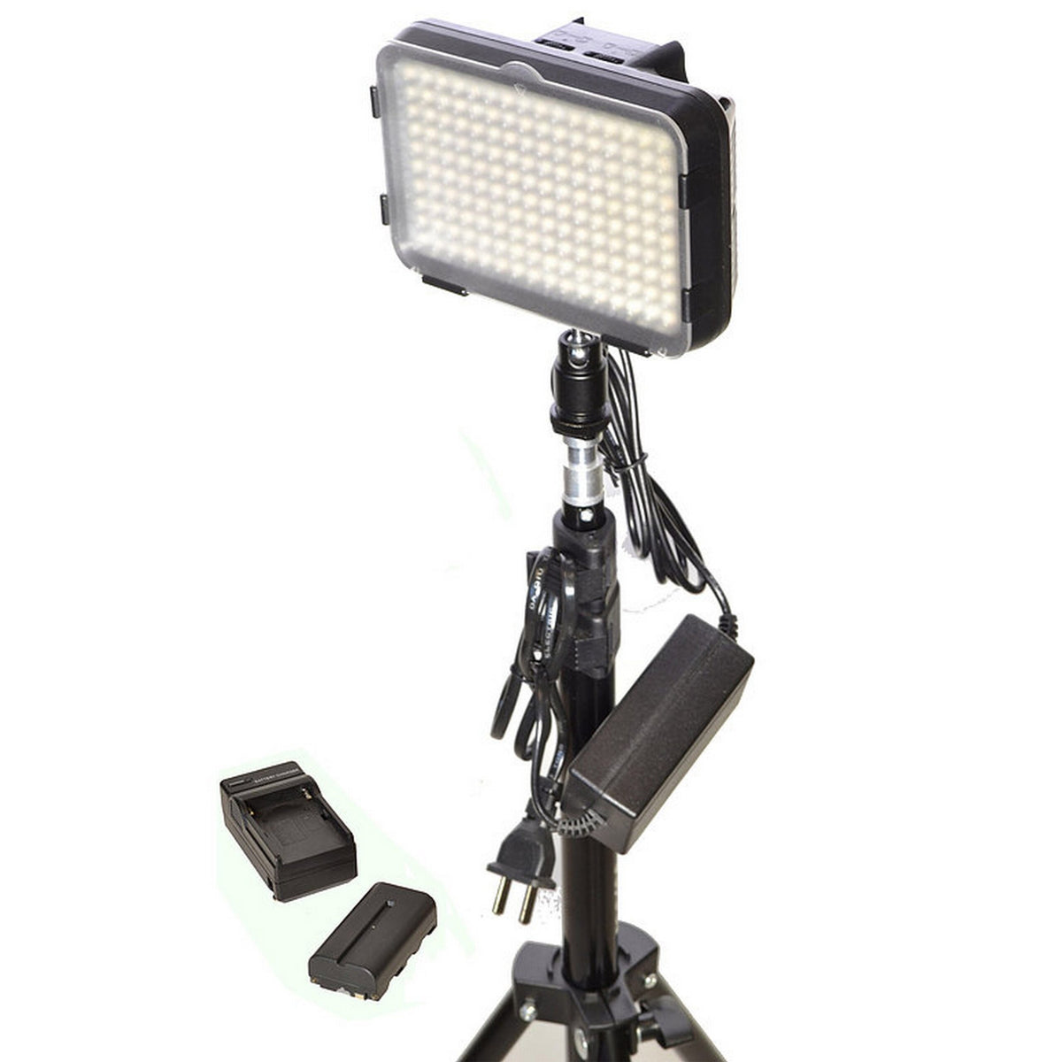 Bescor XT160SB Single Bi-Color LED Light and Battery Studio Kit – AVLGEAR