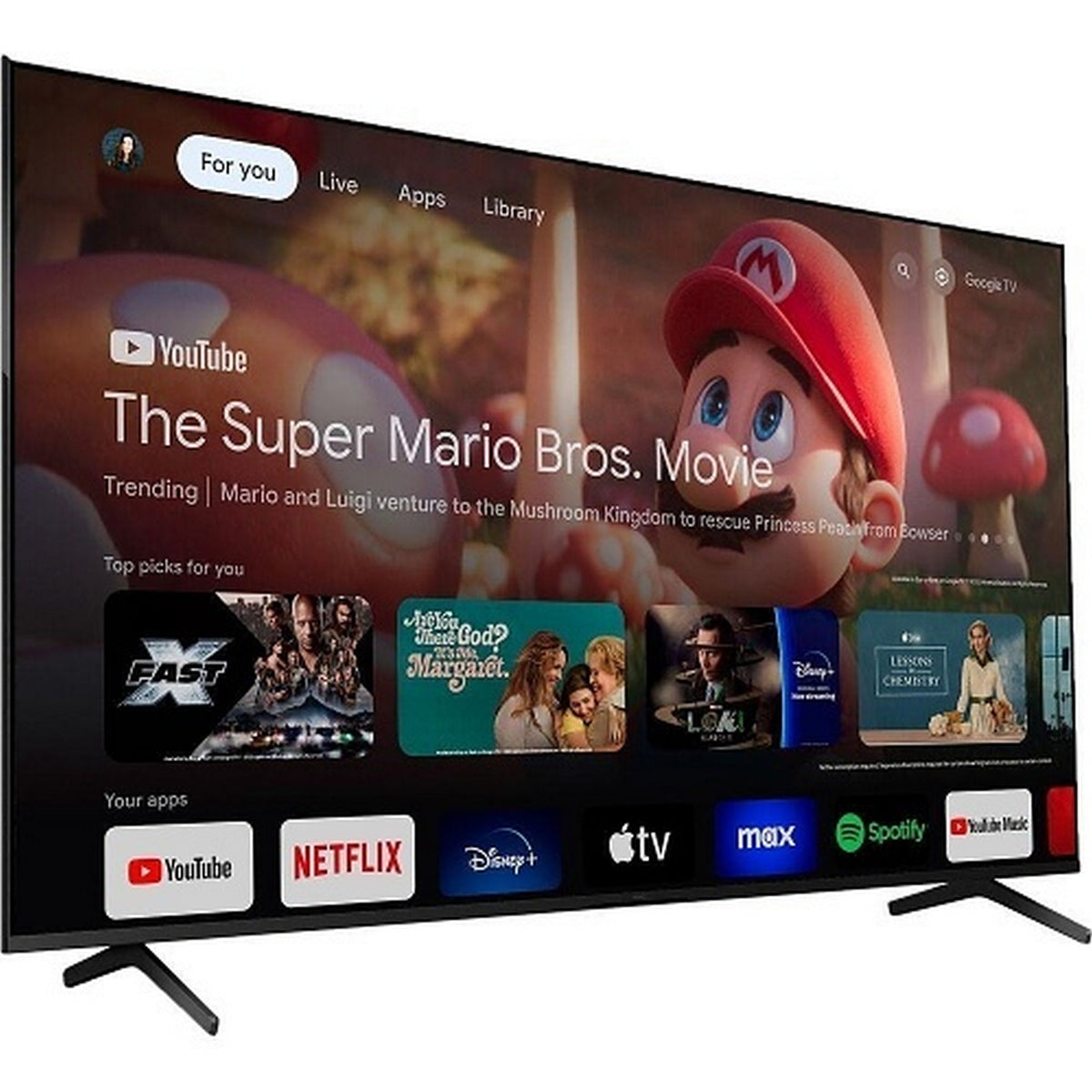 Sony K75S30 BRAVIA 3 75 Inch LED 4K HDR Google TV X1 Processor – AVLGEAR
