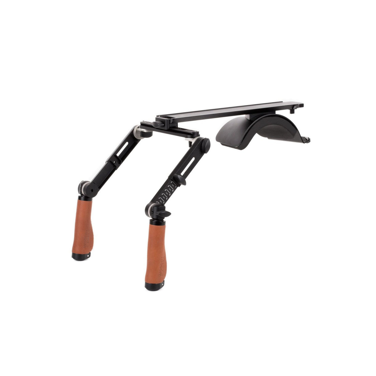 Wooden Camera Shoulder Rig v3 (Pro, Brown Leather) – AVLGEAR