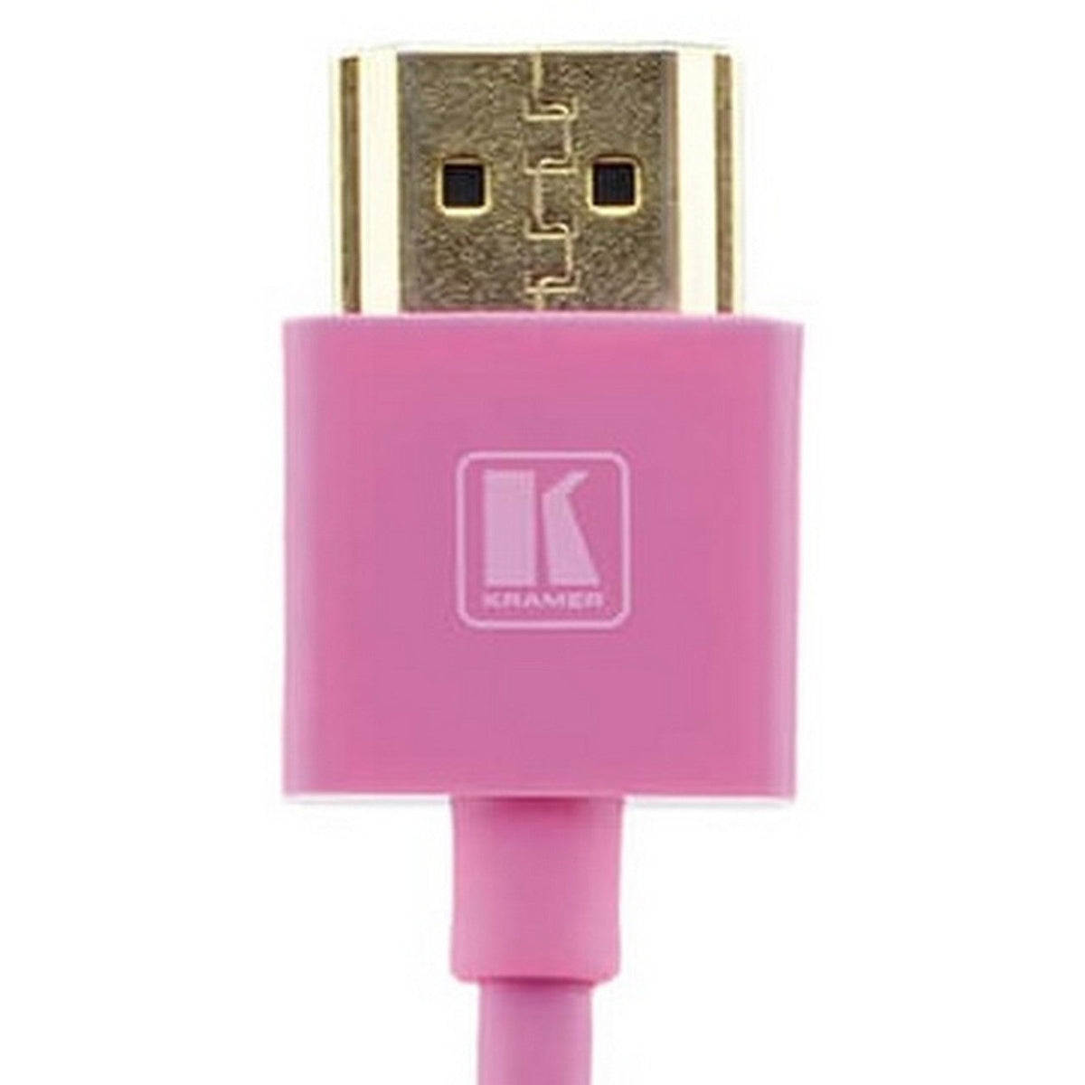Kramer C-HM/HM/PICO/PK-6 Ultra Slim High Speed HDMI Cable Pink 6ft ...