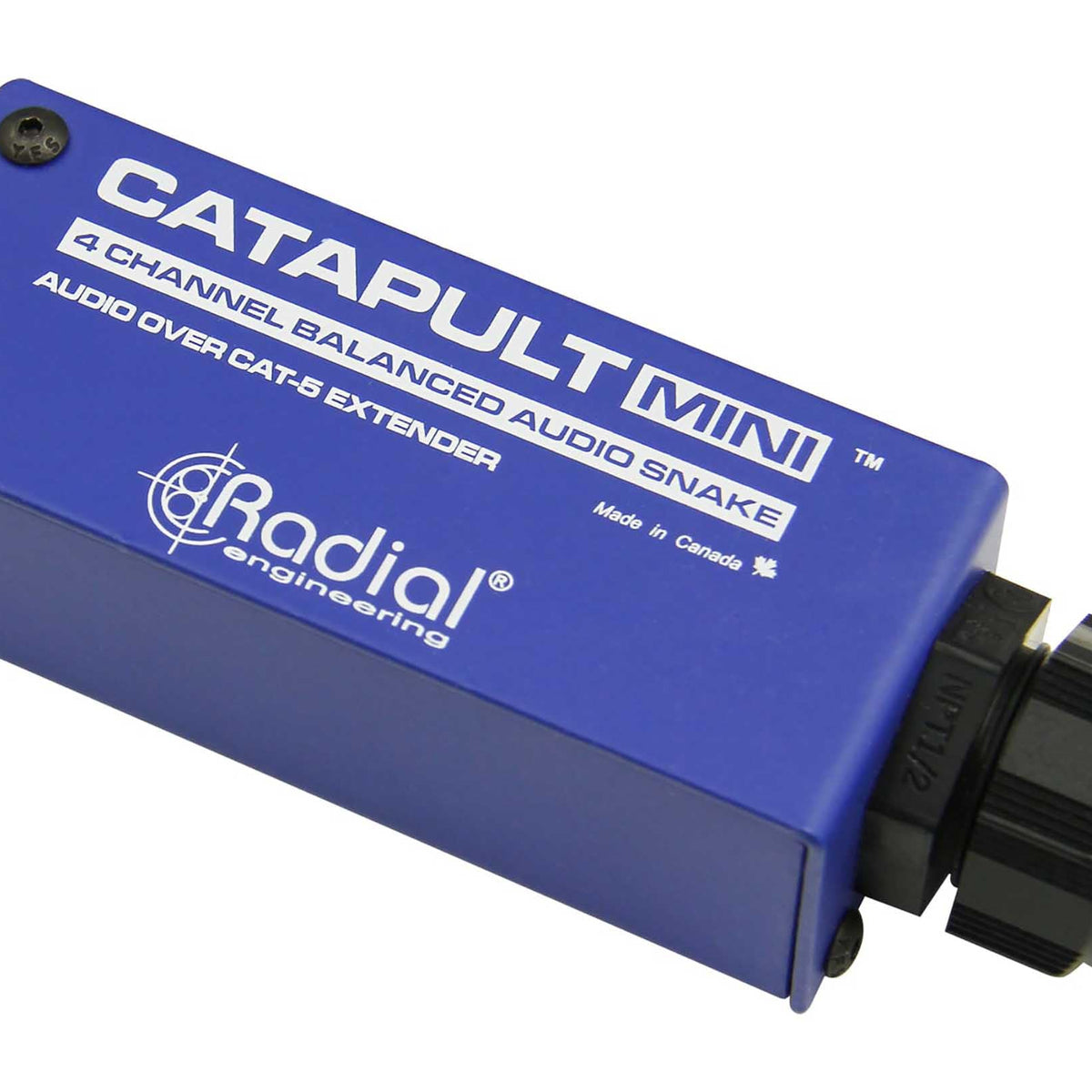 Radial Catapult MINI RX 4 Channel Cat5 Breakout Box XLR-F – AVLGEAR