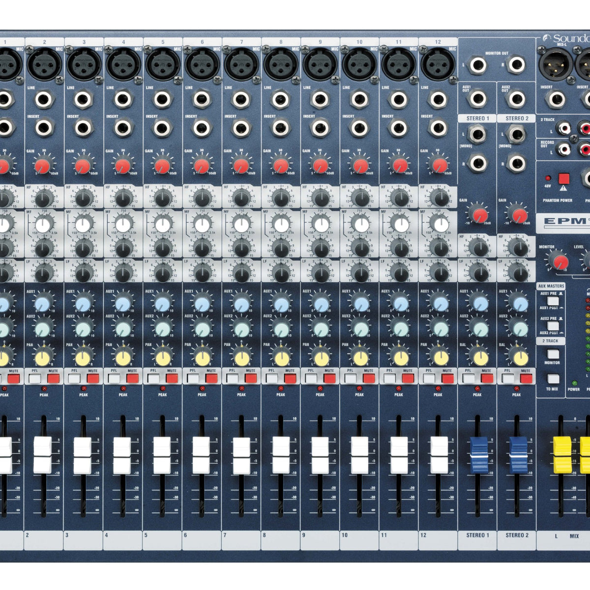 Soundcraft EPM12 14 Channel High-Performance Analog Mixers – AVLGEAR
