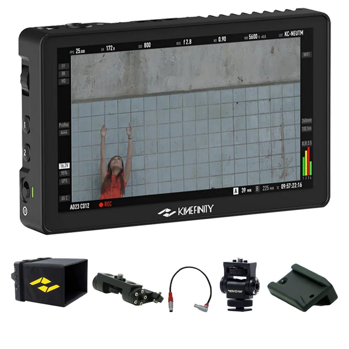 Kinefinity KineMON-5U2 1080p IPS LCD 5-Inch Ultra-Bright Touchscreen M ...