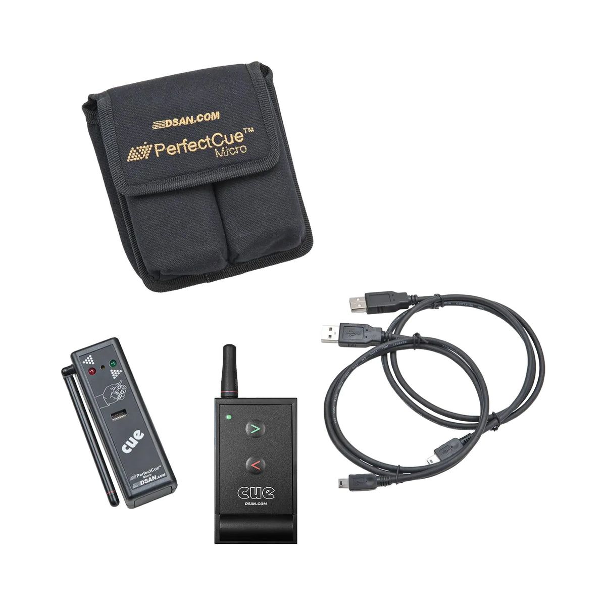DSAN PerfectCue PC-Micro 2-Button Wireless Cueing System with PC-AS2-G ...