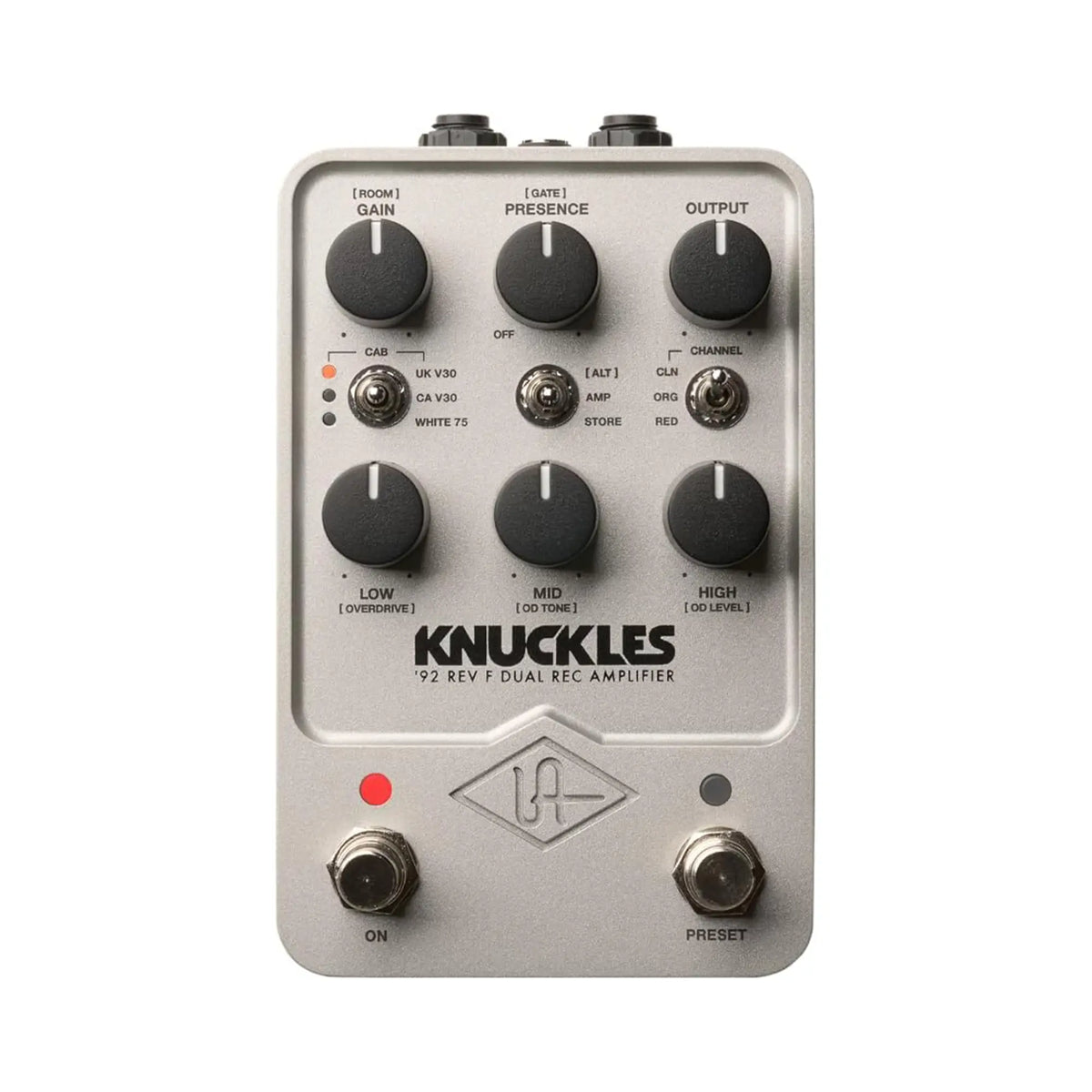 Universal Audio UA‑KNUCKLES UAFX ANTI Knuckles '92 Dual Rec Amplifier ...