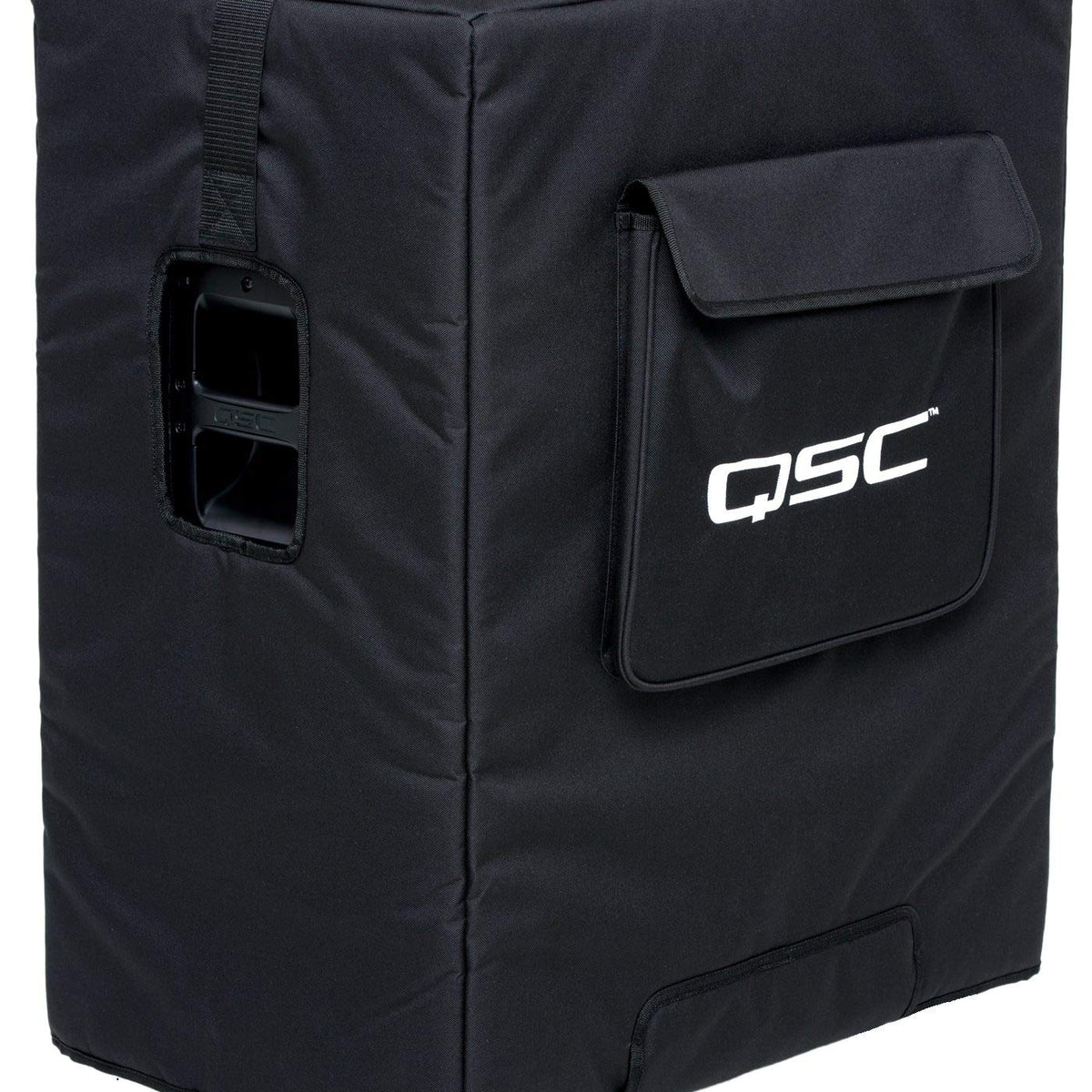 QSC KS212C-CVR Weather Resistant Padded Nylon Bag Cover for KS212C ...