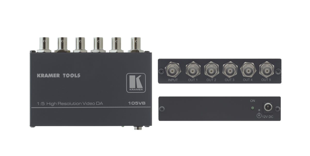 Kramer 105VB 1:5 Composite Distribution Amplifier (BNCs) – AVLGEAR