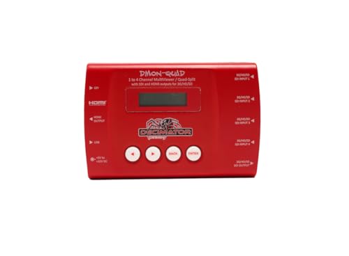 Decimator Design DMON-QUAD 1 to 4 Channel MultiViewer/Quad-Split with ...