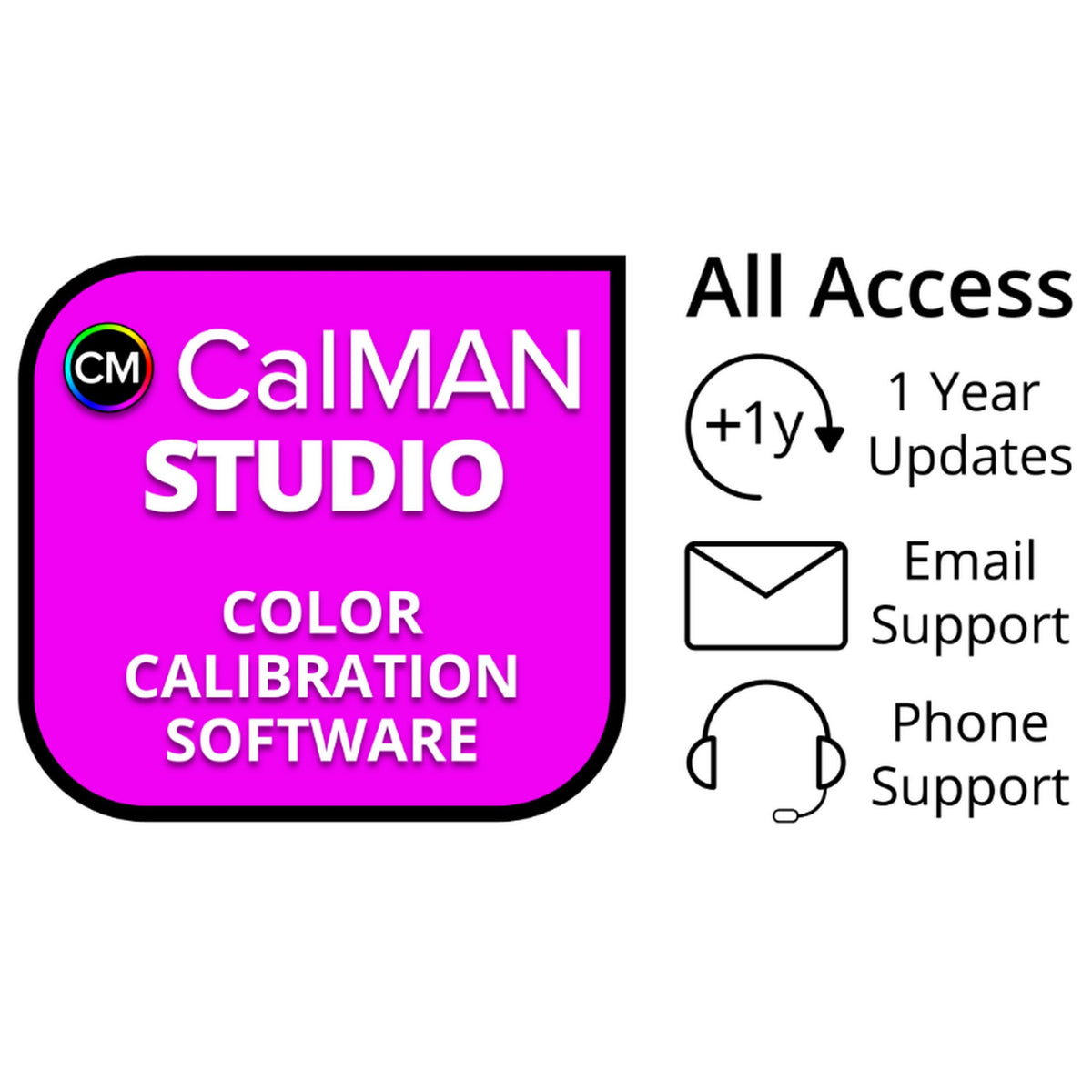SpectraCal 1-Year All Access License for CalMAN Studio, Download Only ...